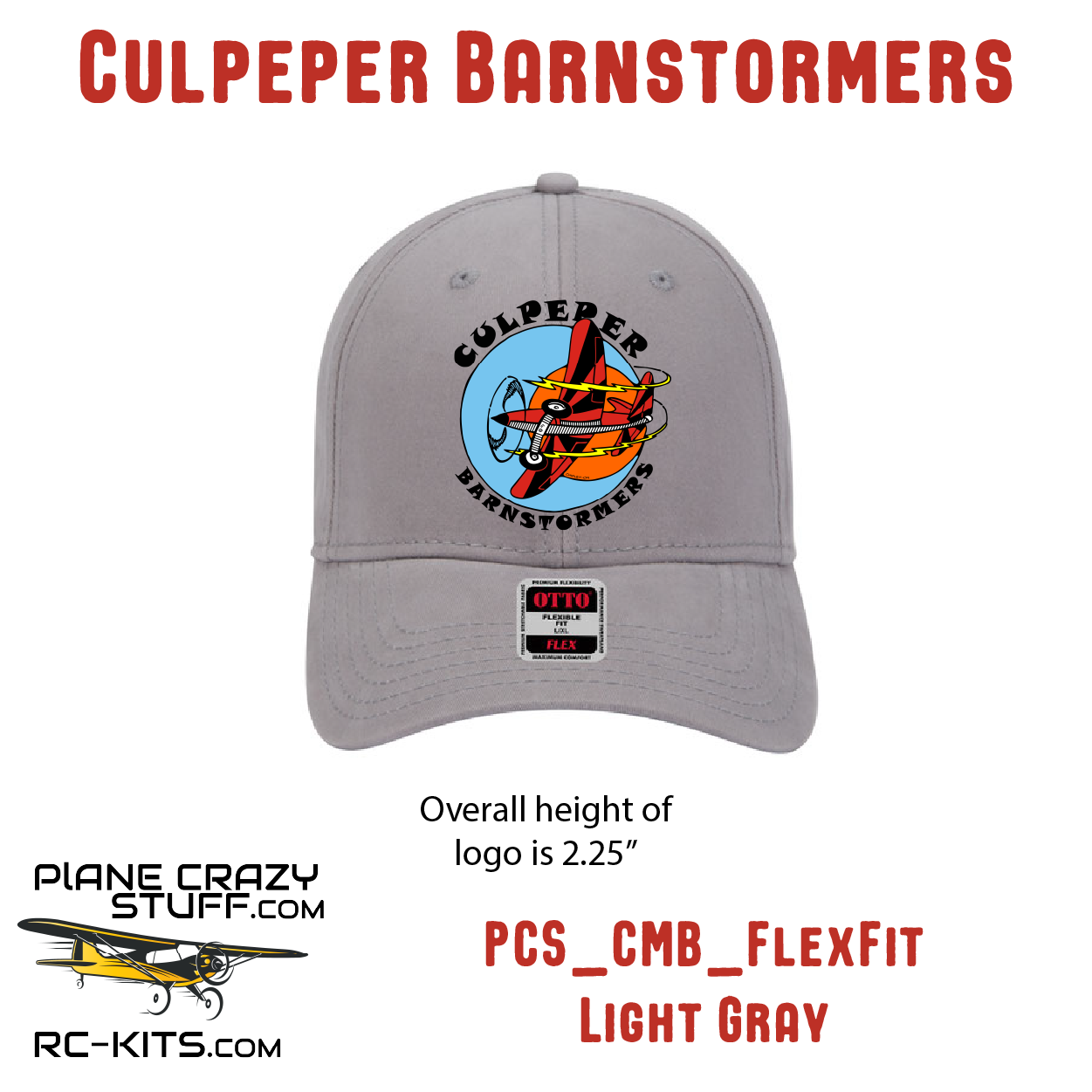 Culpeper Modelers Barnstormers Club Ball Cap Hat - We make flying fun!!!