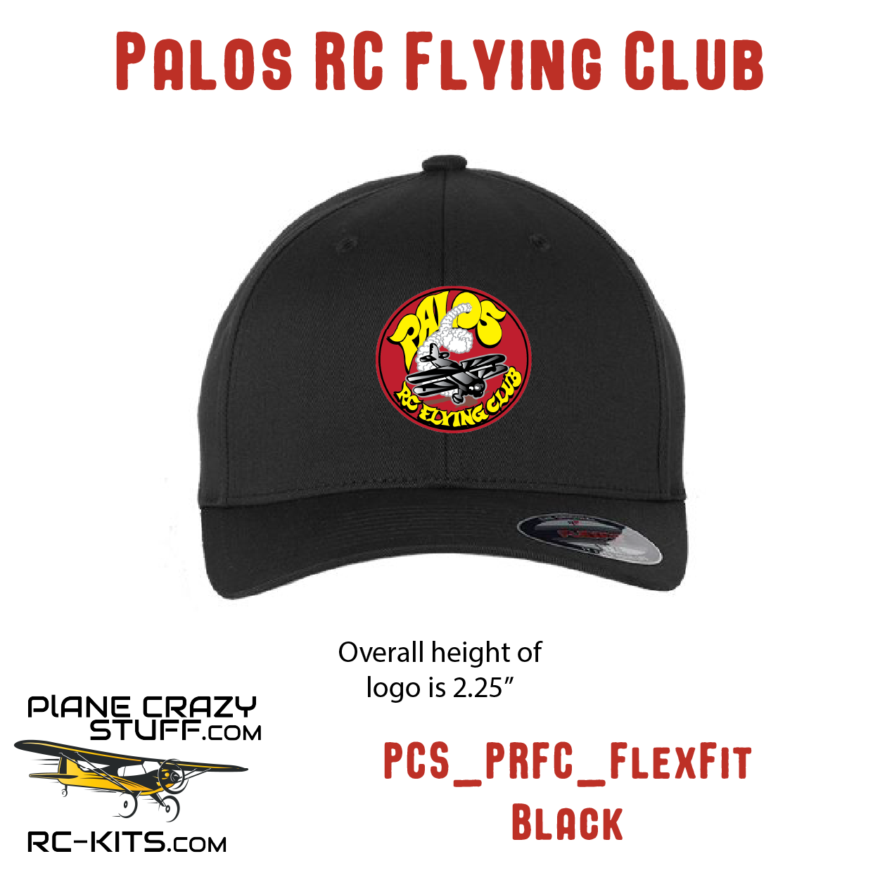 Palos RC Flying Club Ball Cap Hat - We make flying fun!!!